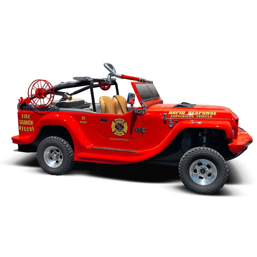 Amphibious car - FIRE RESCUE - WaterCar