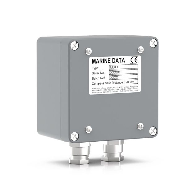 Boat network interface - MD36/5/W - Marine Data Systems - for AC power ...