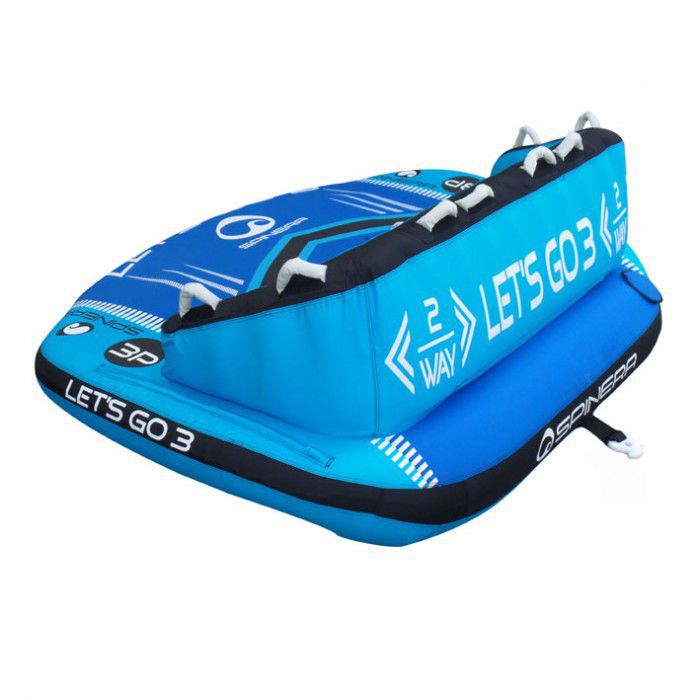 3-person max. towed buoy - Lets Go 3 - Spinera