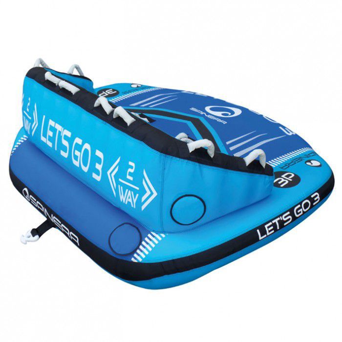 3-person max. towed buoy - Lets Go 3 - Spinera