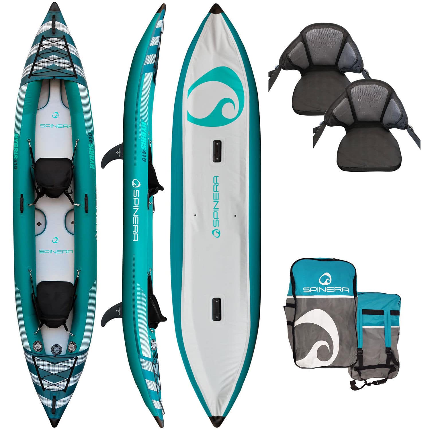 Inflatable kayak - Hybris 410 - Spinera - touring / recreational / long ...