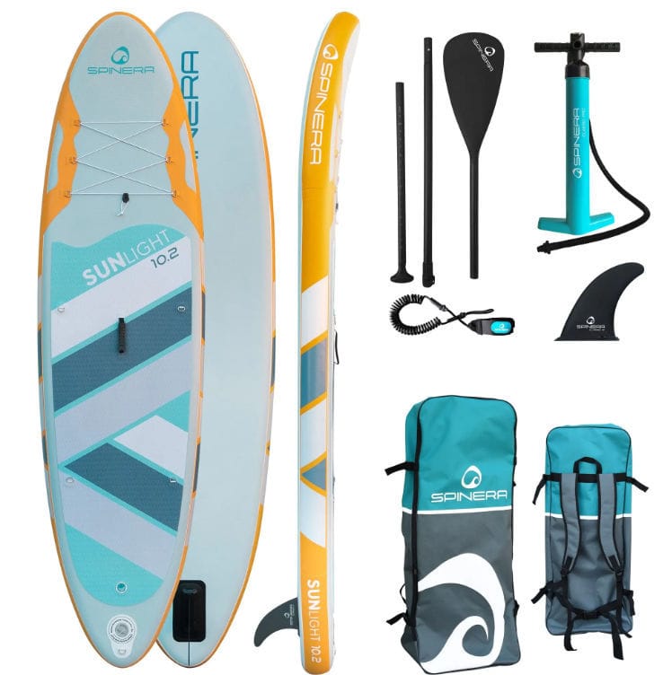 Inflatable SUP - Sun Light 10.2 - Spinera - all-around / adult / 1-person