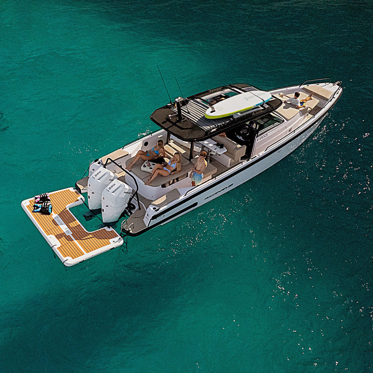 Floating platform - 26095 - Spinera - swim / boat