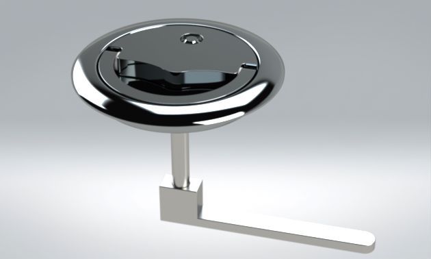 Boat latch - YLSA90FVK - YACHT LUXURY STYLE - for ships / cam / keyed