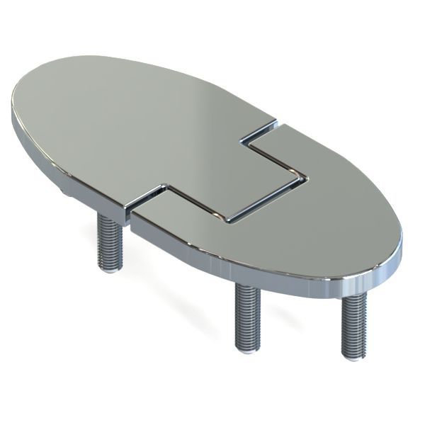 Boat hinge - YLSCLP - YACHT LUXURY STYLE - for yacht / for ships ...