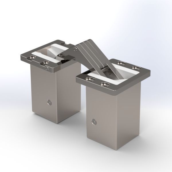 Boat hinge - YLSCIP100D - YACHT LUXURY STYLE - for yacht / for ships ...