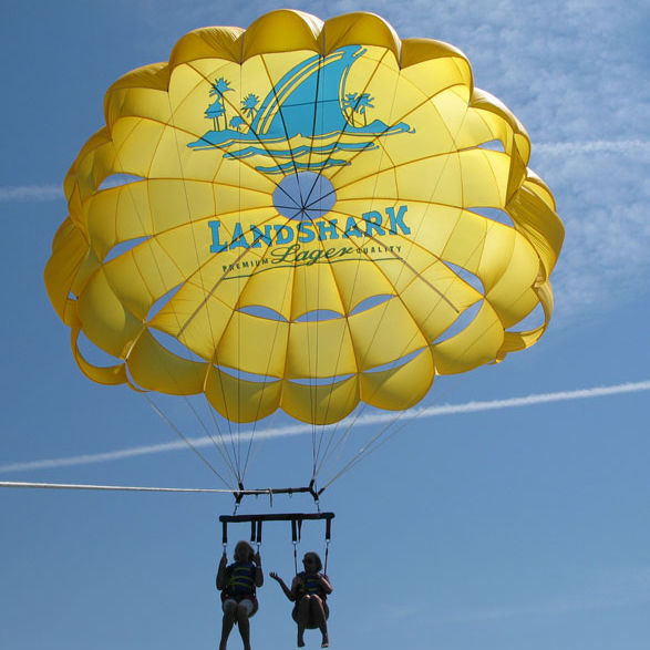 Custom parasail - XXTREME 37 - CUSTOM CHUTES - for boat launch / 1/2 ...