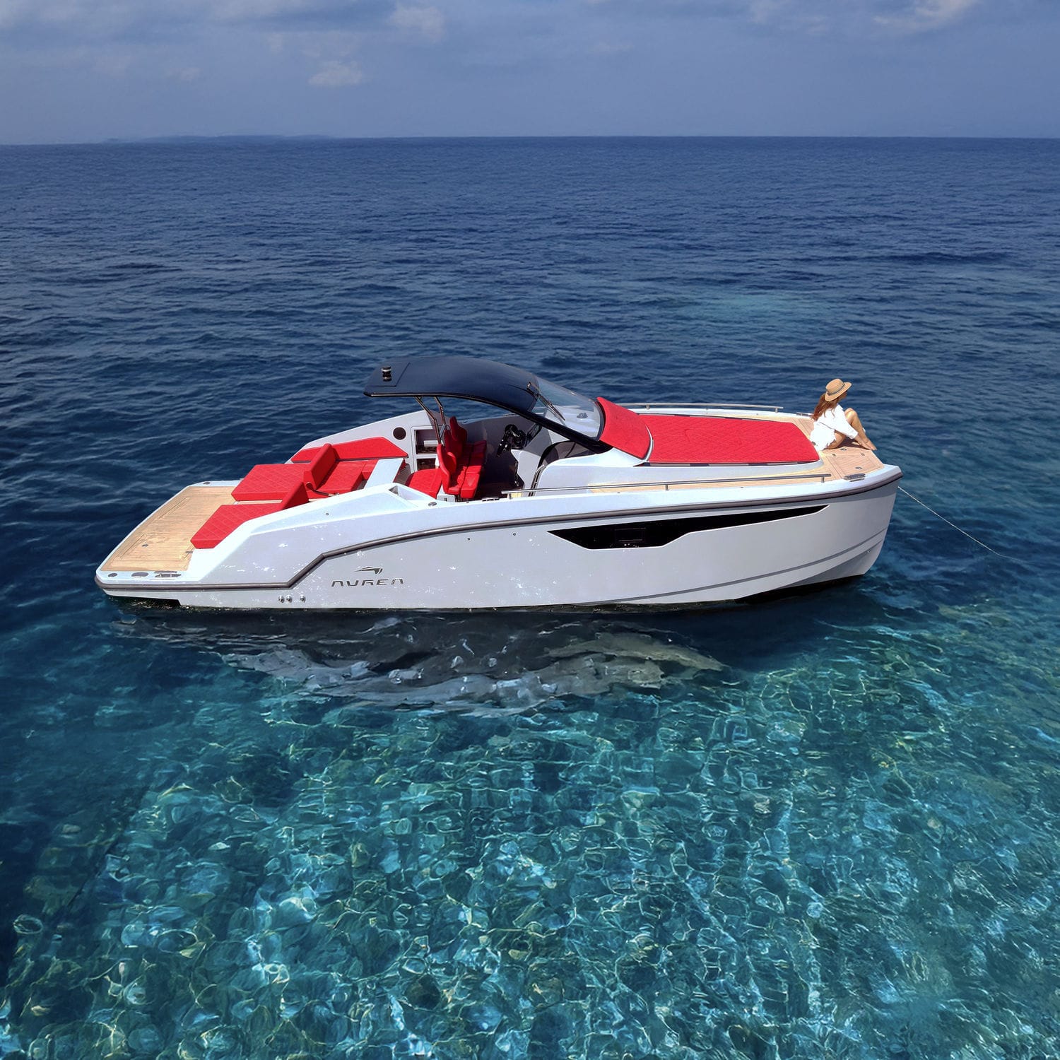 Catamaran cabin cruiser - 30 CABIN - Aurea Yachts - outboard / inboard ...