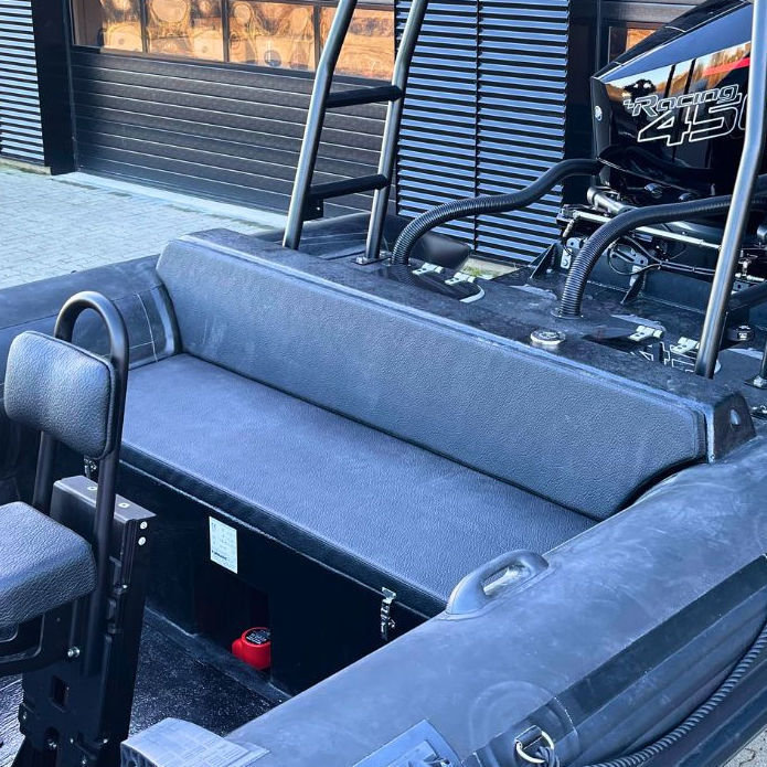 Inflatable boat bench seat - Tornado Boats International ApS - black