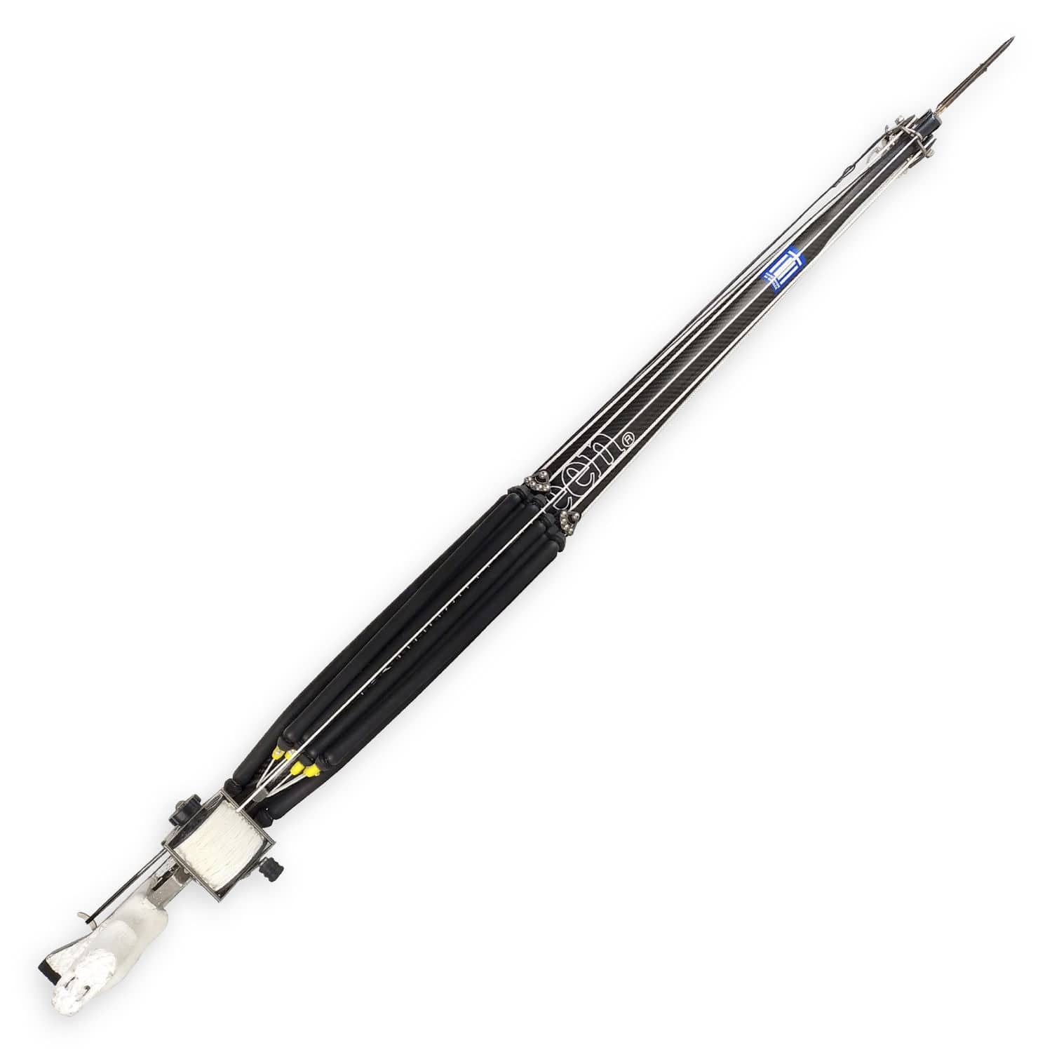 Speargun with shock cord - Zero-Hybrid Inverted - BlueGreen - carbon