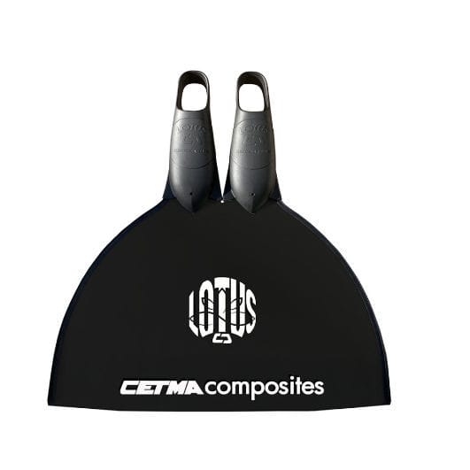 Freediving monofin - Lotus - Cetma Composites Srl - rubber / full-foot ...