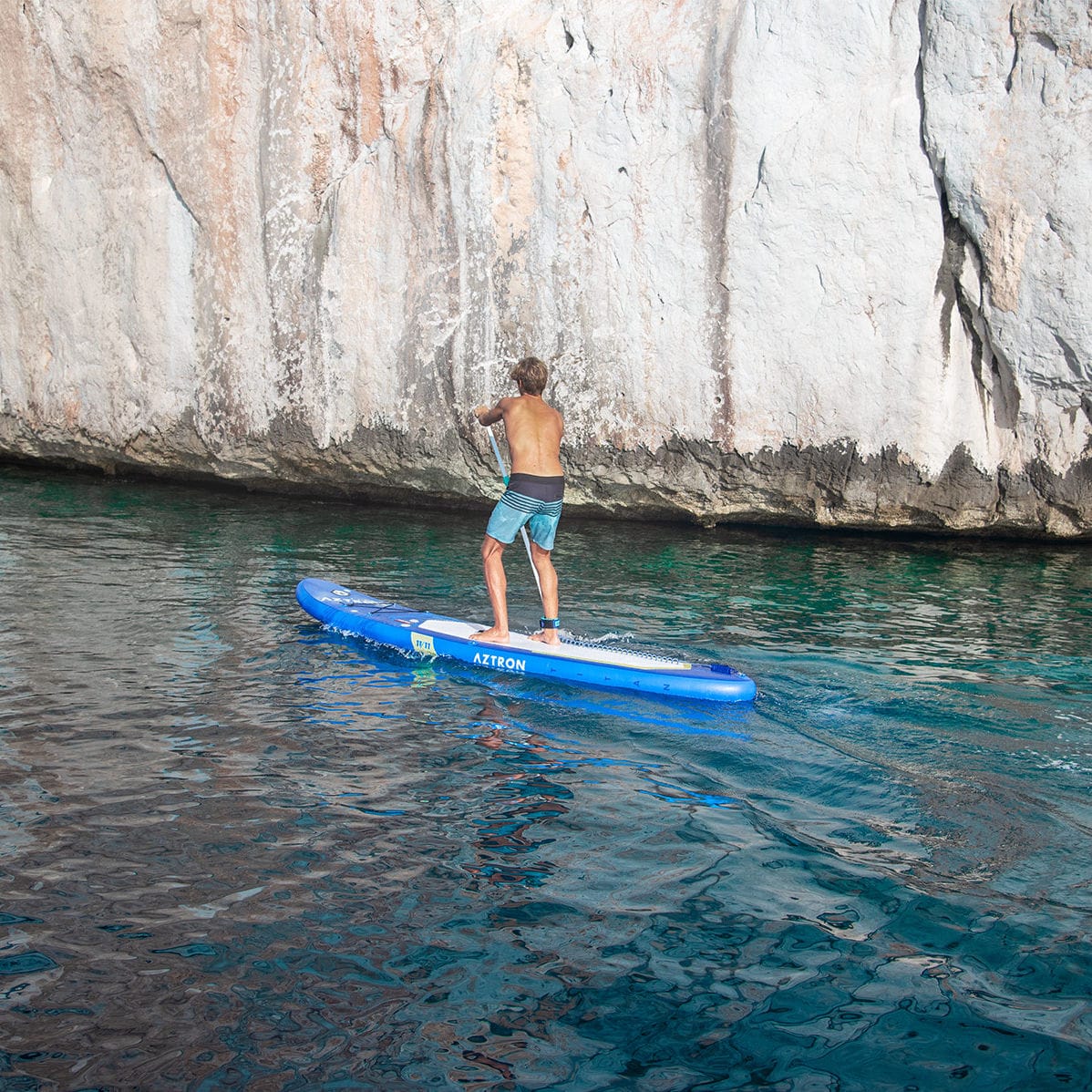 Inflatable stand-up paddle-board - TITAN3.0 - AZTRON - all-around ...