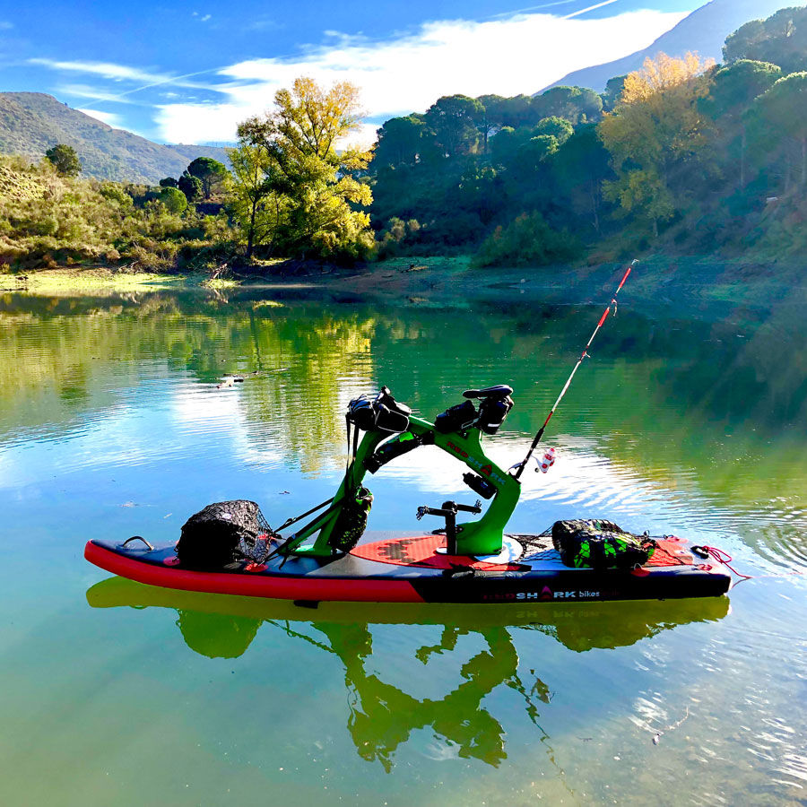 1-person water bike - Adventure - redsharkbikes - inflatable