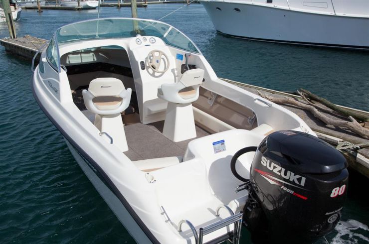 Outboard cabin cruiser - 495 CLASSIC XL - Buccaneer - open / side ...