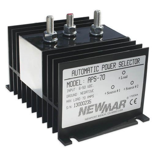 Automatic battery switch - APS-70 / APS-160 - NewMar - selector