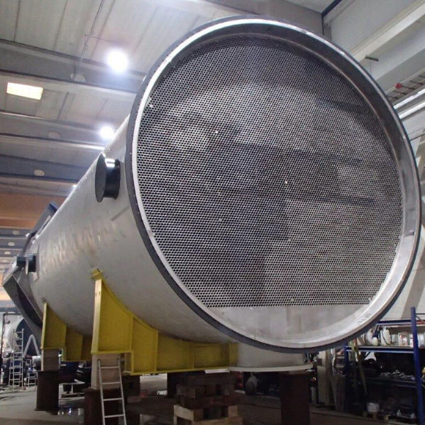 Shell and tube heat exchanger - Estanc AS - for ships / for shipyards