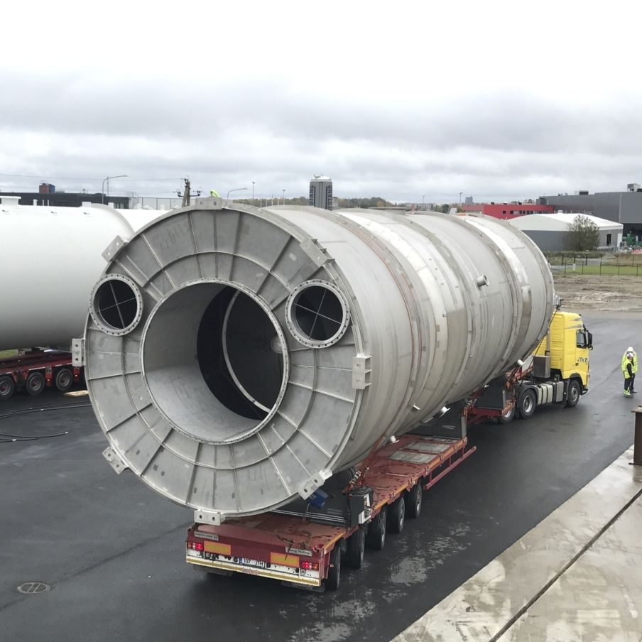 Ships gas scrubber - Estanc AS - for shipyards / SOx reduction