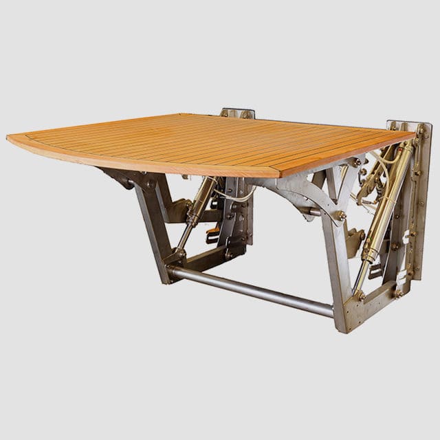 Tender lift - Zircone - GZ NAUTIC DIVISION - yacht-mounted / hydraulic
