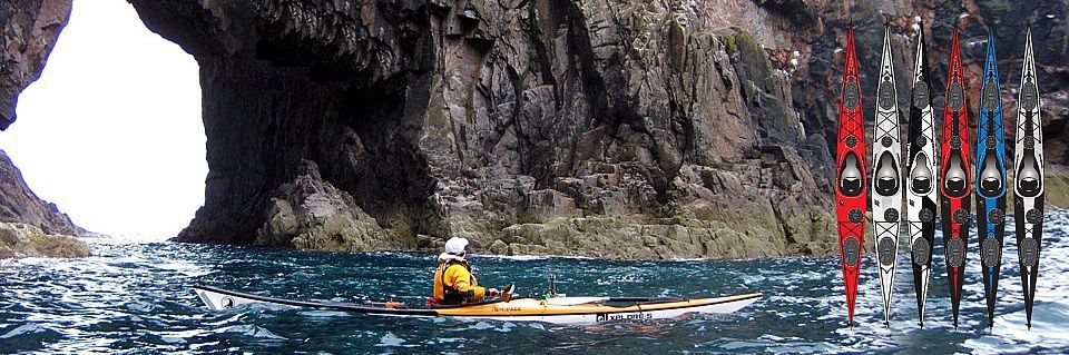 Rigid kayak - xplore series - Tiderace Sea Kayaks - sea / touring / solo
