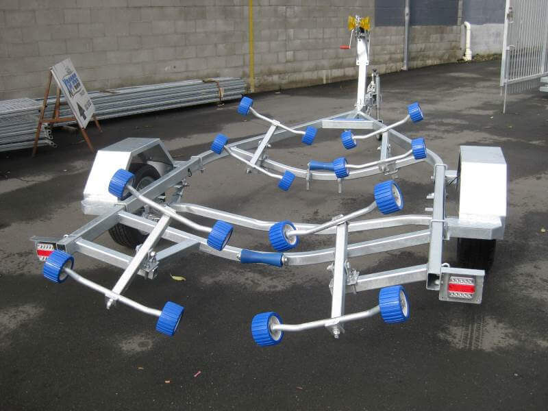 Road trailer - AX540R - Aakron Xpress Ltd - for boat / roller