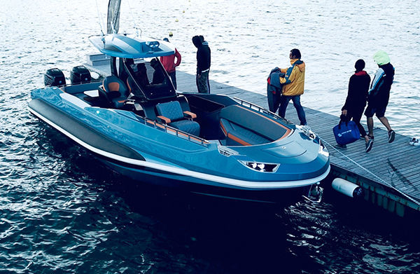 Outboard inflatable boat - GT10 HT - Ante Tenders - twin-engine / RIB ...