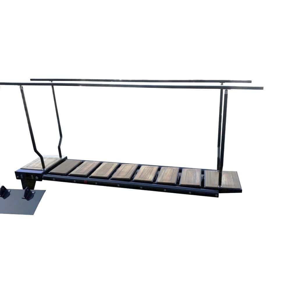 Yacht ladder - E2.1 - CARBON EQUIPMENT ltd - adjustable / rotating ...