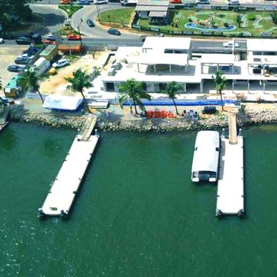 Floating dock - HSB Marine - mooring / for ferries