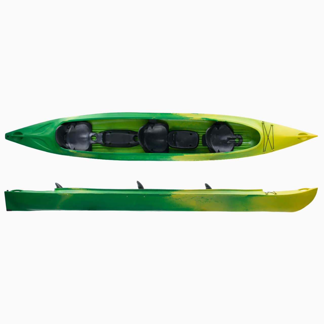 Sit-on-top kayak - Walker - Roteko s.c. - adult / 3-person / HDPE