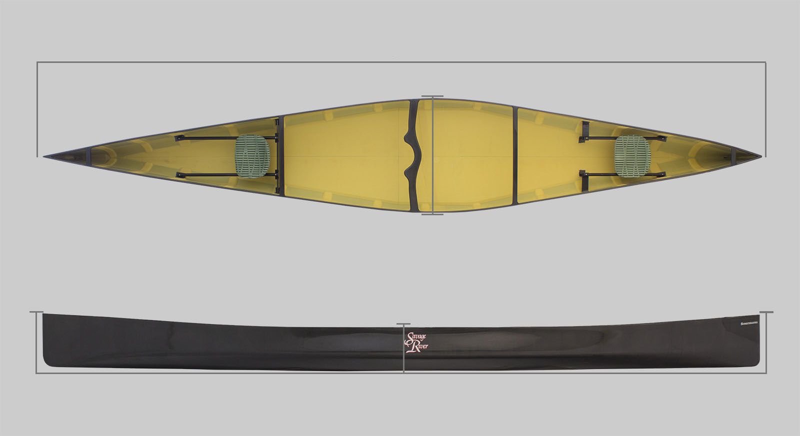 Racing canoe - Susquehanna - Savage River - touring / recreational / 2 ...