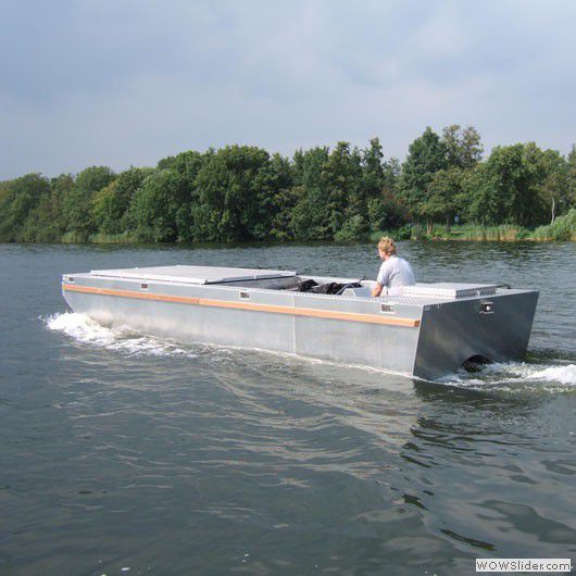 Work boat professional boat - Panton - Alufleet B.V. - catamaran ...