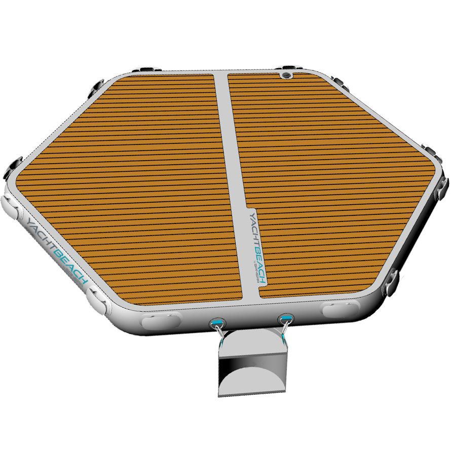 Yacht platform - Sport Zone 2.50 - YachtBeach – JetXtender - floating ...