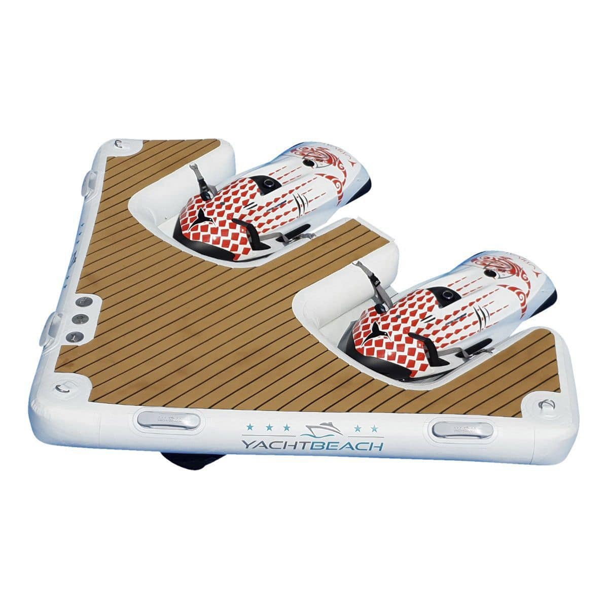 Inflatable platform - Double 2.05 - YACHTBEACH – JetXtender - for yacht ...