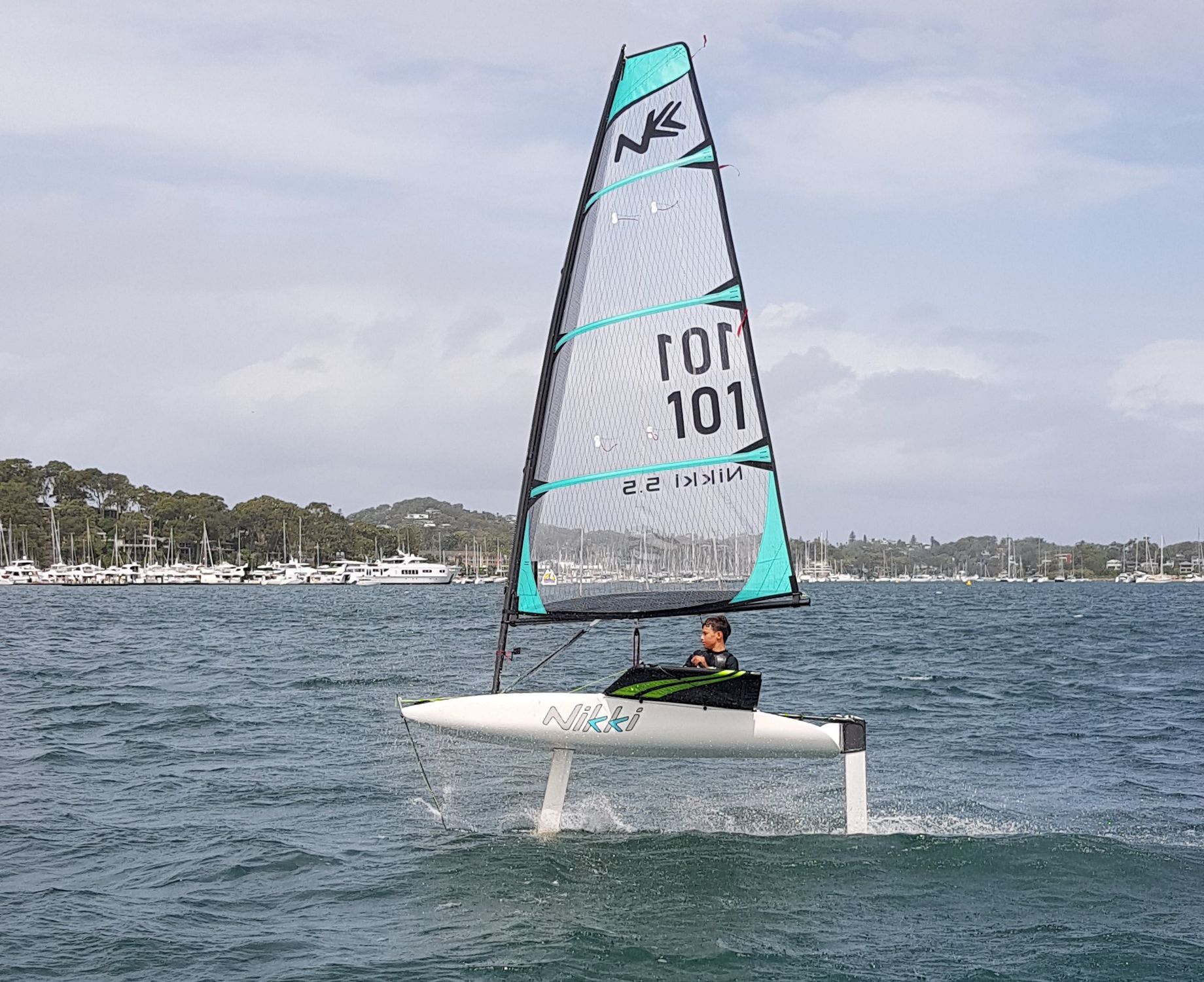 Children's sailing dinghy - Nikki - Skeeta Watersports - single-handed ...