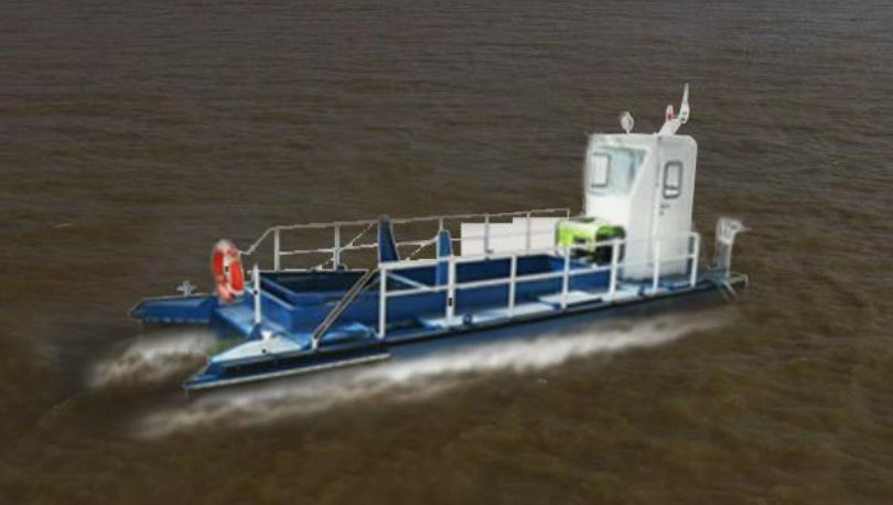 Service boat - 8m - marinnor - oil spill recovery boat / outboard / diesel