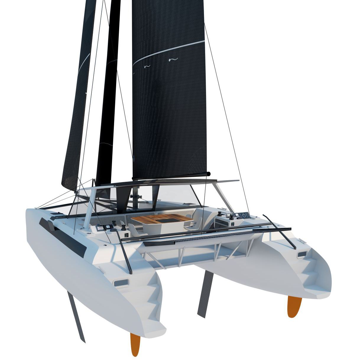 Catamaran - IC36 PACER - Independent catamaran - cruising / 3-cabin / 8 ...