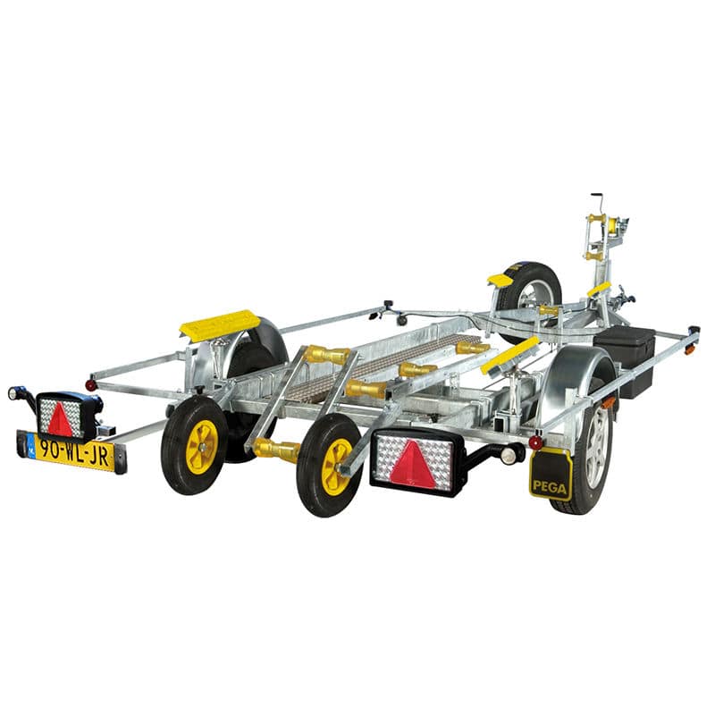 Road trailer - ZB1150 - PEGA - launching / for boat / roller