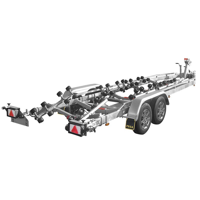 Road trailer - M2000-675 - PEGA - launching / for boats / roller