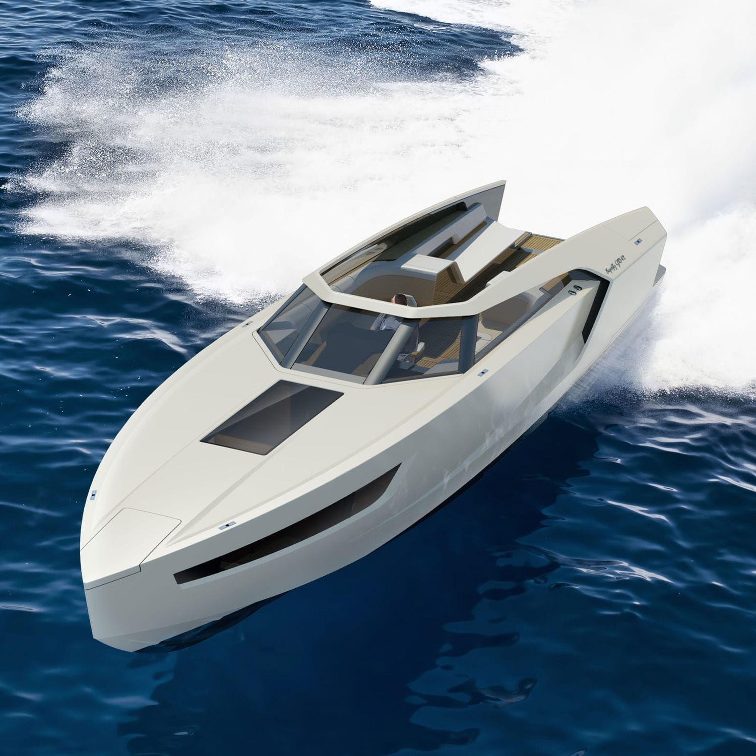 Outboard express cruiser - GT 42 - Flying Flipper - twin-engine / dual ...