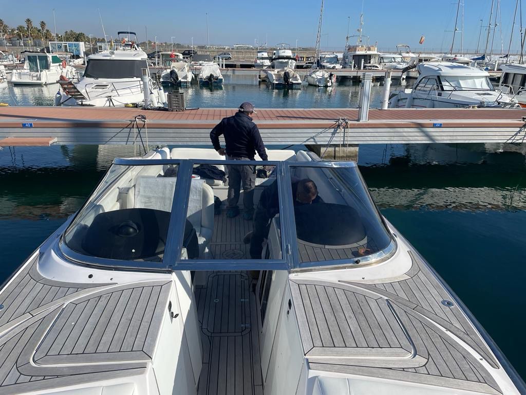 Boat windshield - acero inoxidable - FABRICANTE LUNAS - custom