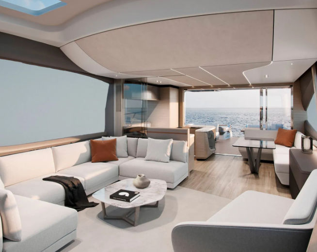 Yacht glass panel - DISCREET - FABRICANTE LUNAS - photochromic