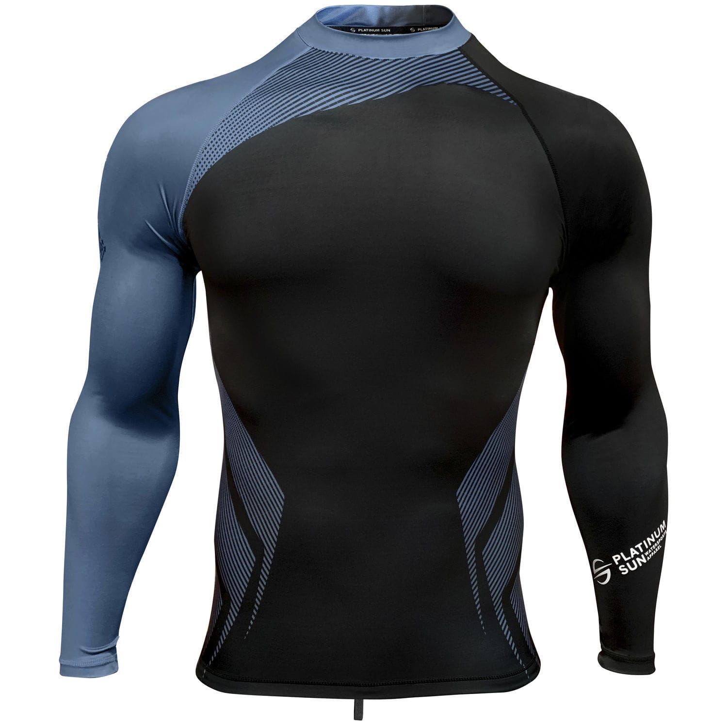 Long-sleeve rash guard - Cobalt - Platinum Sun