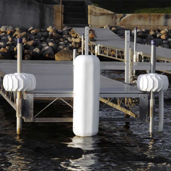 Marina fender - 300027 - Wave Armor - for pontoon / rectangular / large