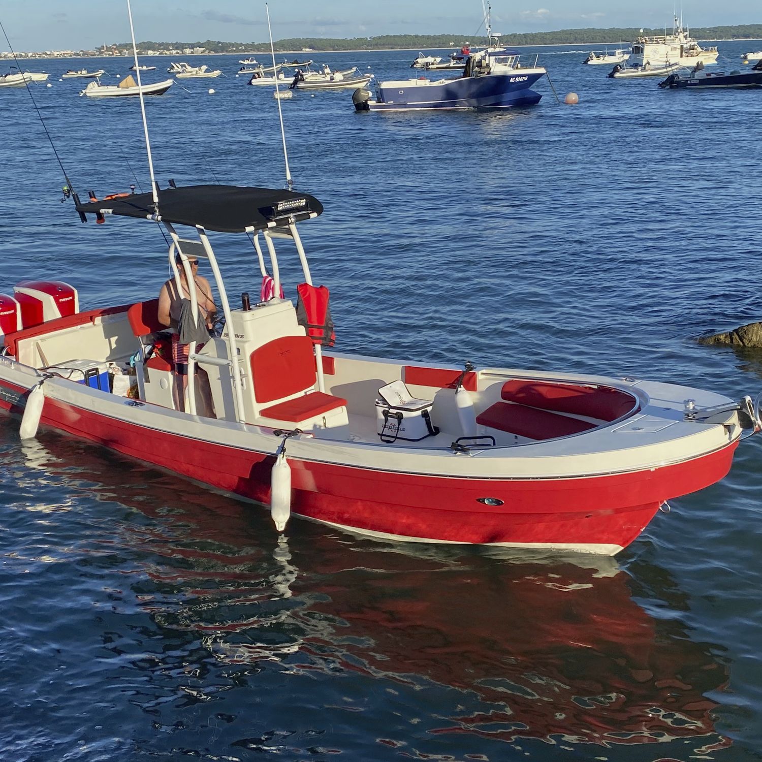 Outboard center console boat - PRO 26 - PANGA FERRET - twin-engine ...