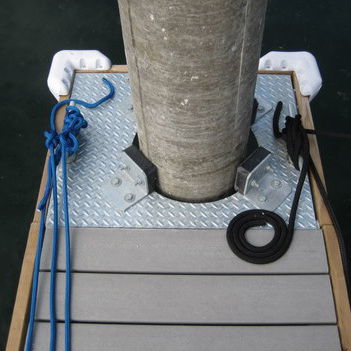 Dock pile guide - Thunderbird - International Marine Floatation Systems ...