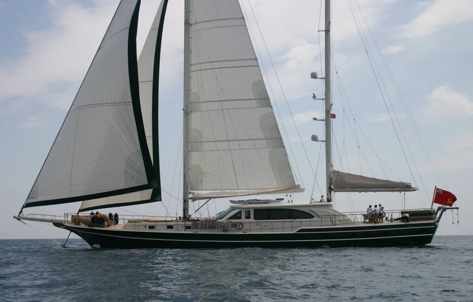 Charter sailboat - Sailing Nour - EVADNE YACHTS - with enclosed cockpit ...