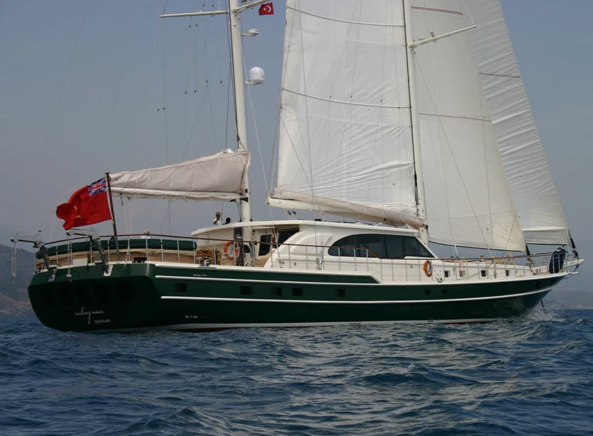 Charter sailboat - Sailing Nour - EVADNE YACHTS - with enclosed cockpit ...