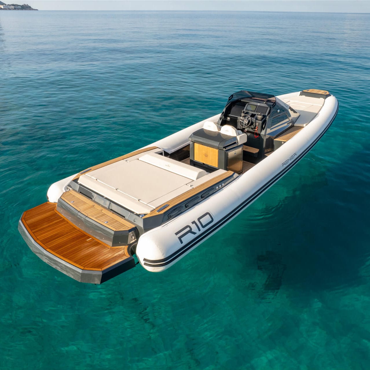 Inboard inflatable boat - R10 EFB - RENIER - rigid / center console ...