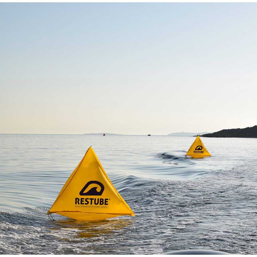 Regatta buoy - RESTUBE GmbH - PVC / yellow