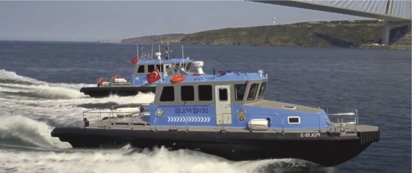 Patrol boat - IZ 1400 - Izmir Shipyard - inboard / HDPE
