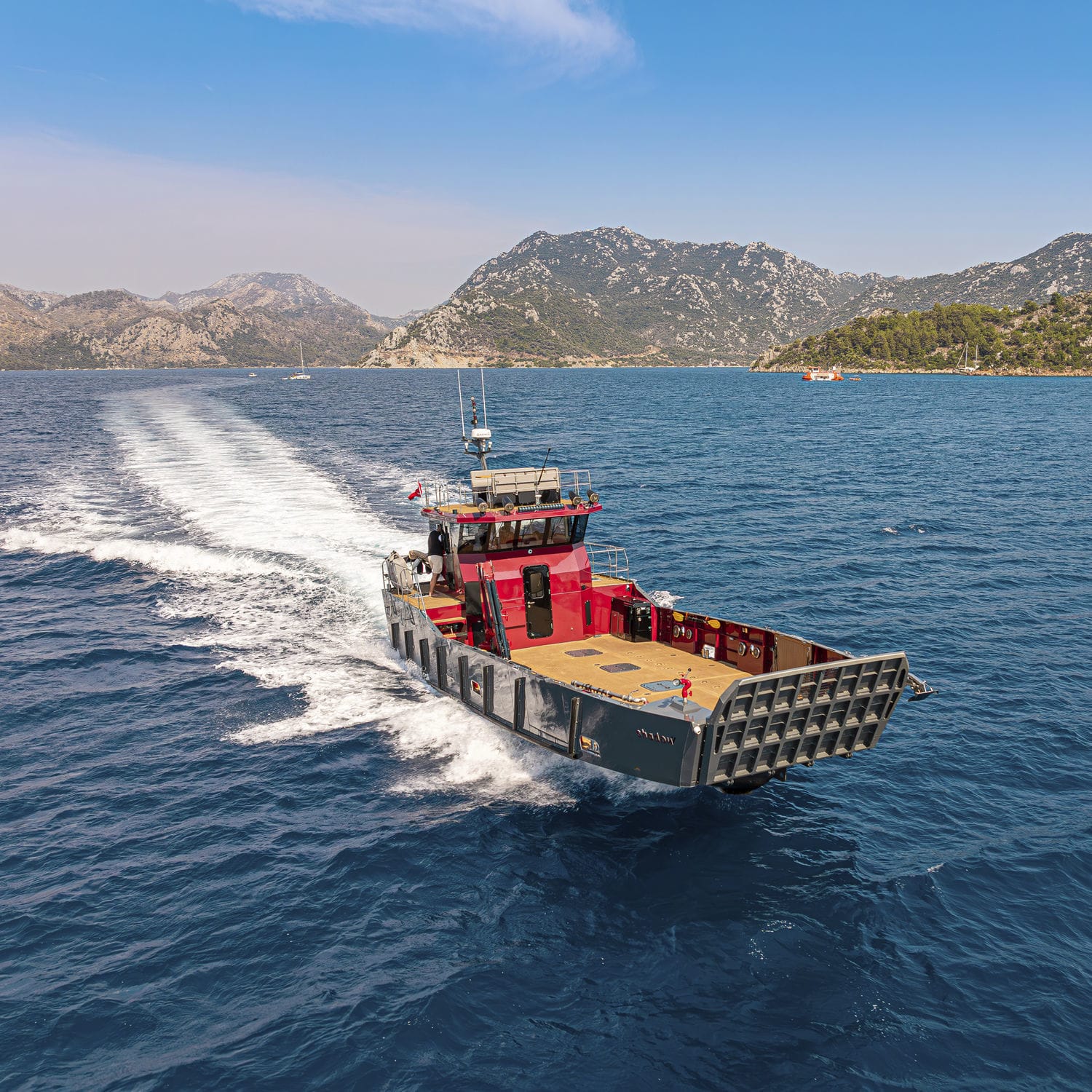 Landing craft - IZ 1770 AL LC - Izmir Shipyard - outboard / aluminum